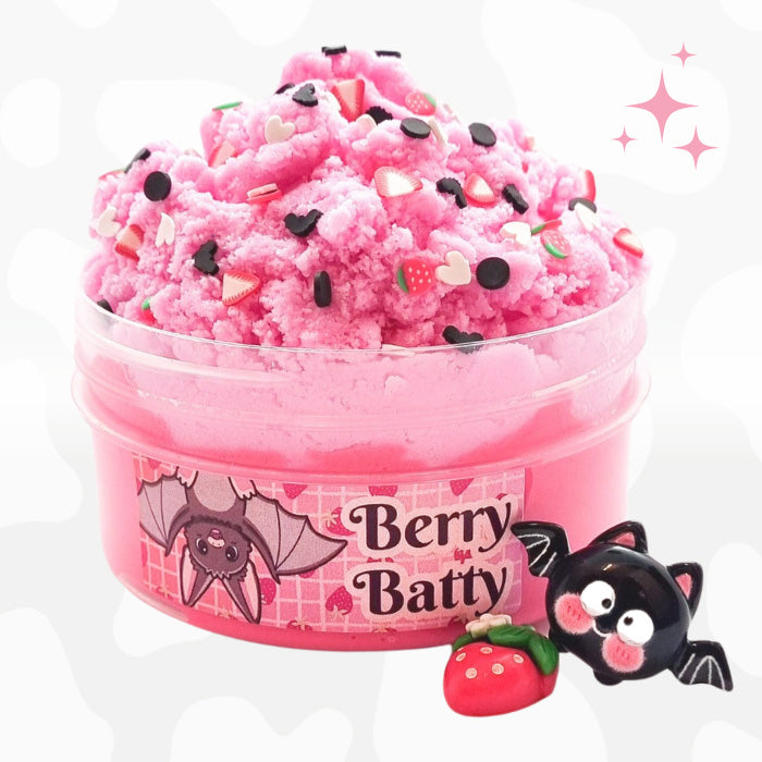 Mooey Gooey Slimes - Berry Batty - Butter Cloud Slime - Australia