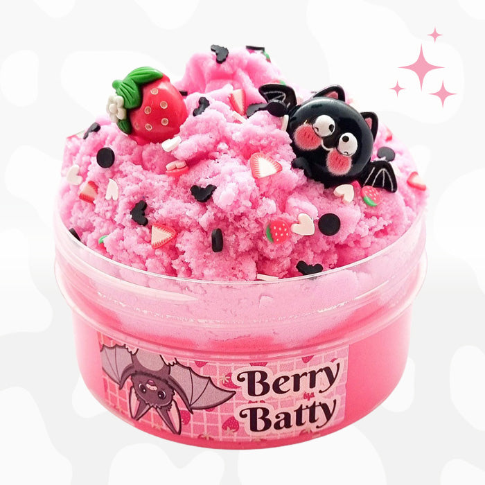 Mooey Gooey Slimes - Berry Batty - Butter Cloud Slime - Australia