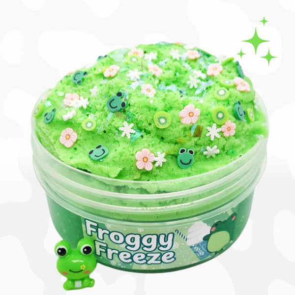 Mooey Gooey Slimes - Froggy Freeze - Jelly Cloud Slime - Australia